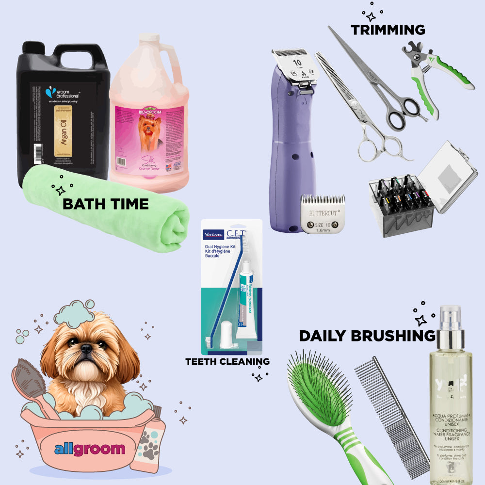 Shih Tzu Home Grooming kit – AllGroom