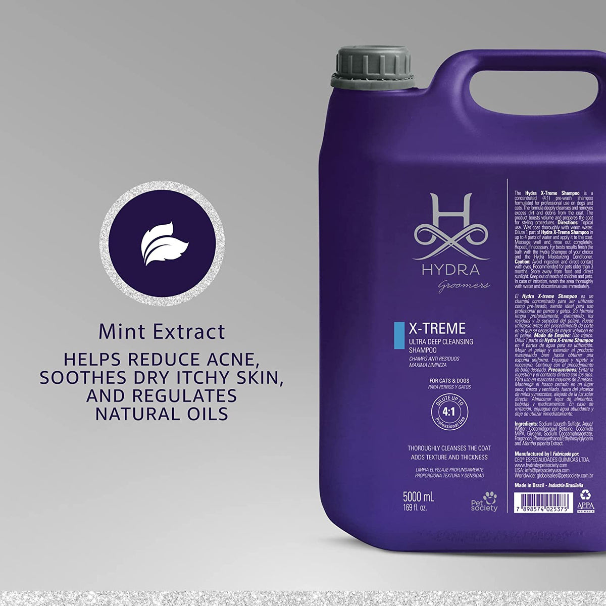 Hydra Professional X-Treme Ultra Deep Cleansing Shampoo - 5 Litres ...