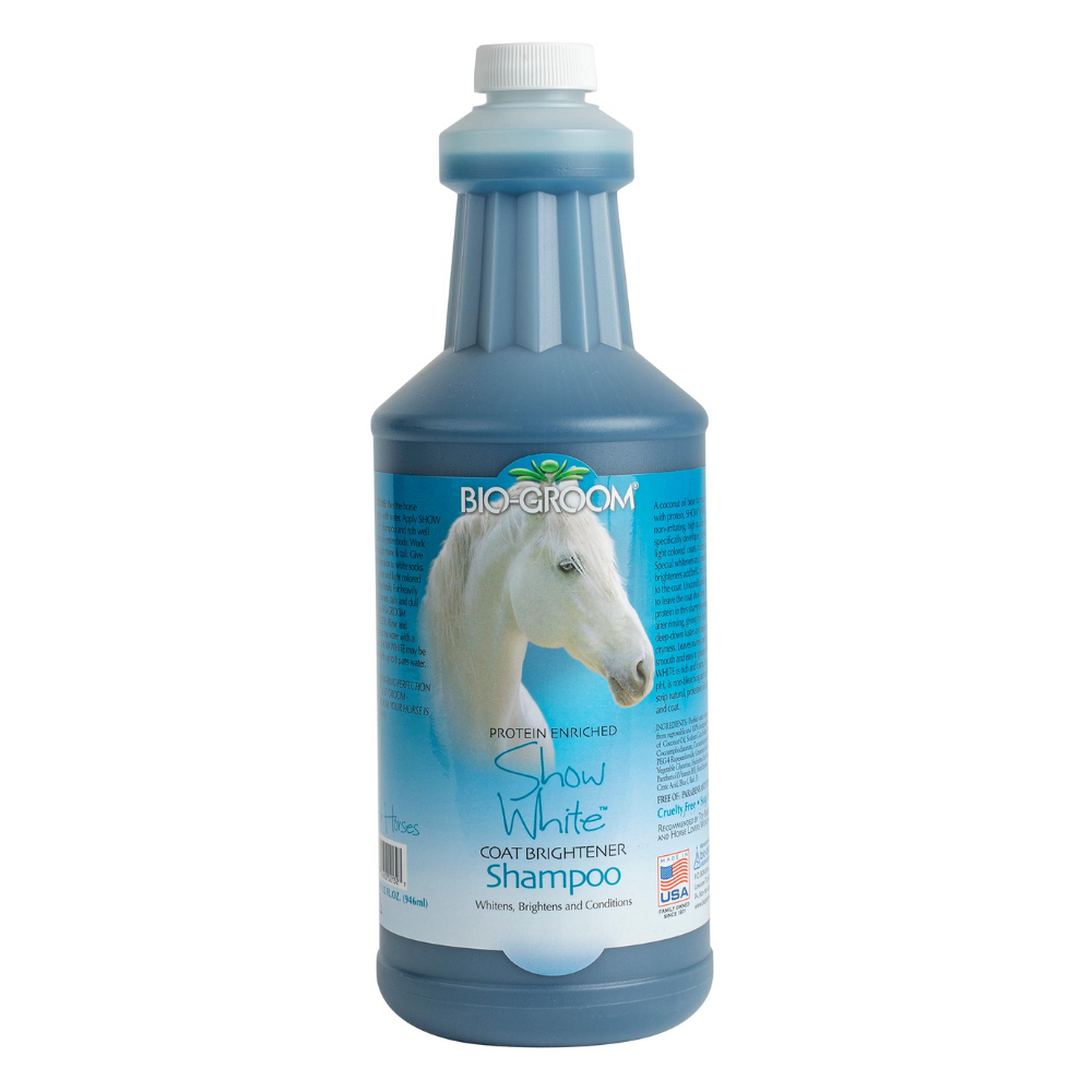 Bio-Groom Equine Show White Shampoo - 946ml – AllGroom