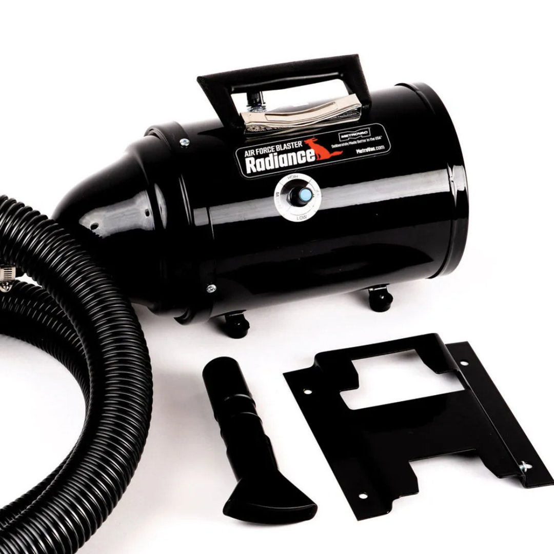 MetroVac Air Force Blaster Radiance Dryer with Heater + Wall Mount ...
