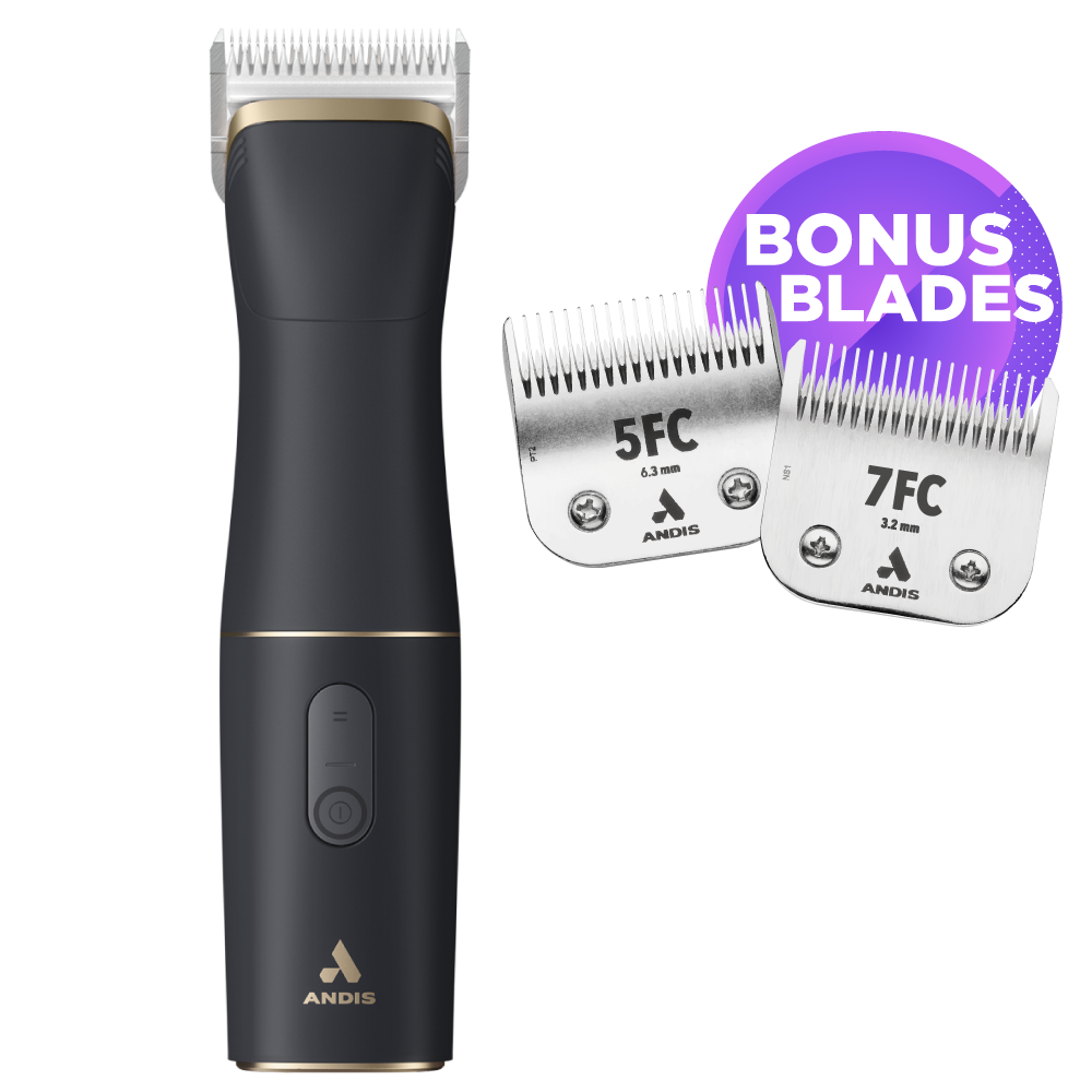 Andis beSPOKE Cordless Clipper - with 2 Batteries and Case – AllGroom
